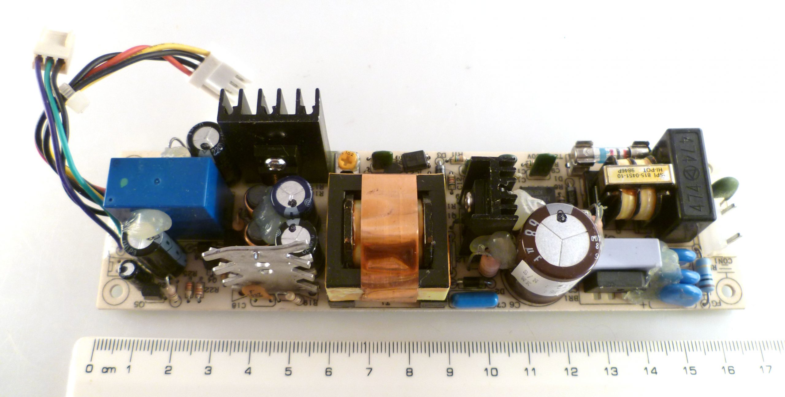 Power Supply PCB In 240VAC Out 5VDC 2A and 12VDC 2.5A OM0324 | Rich ...