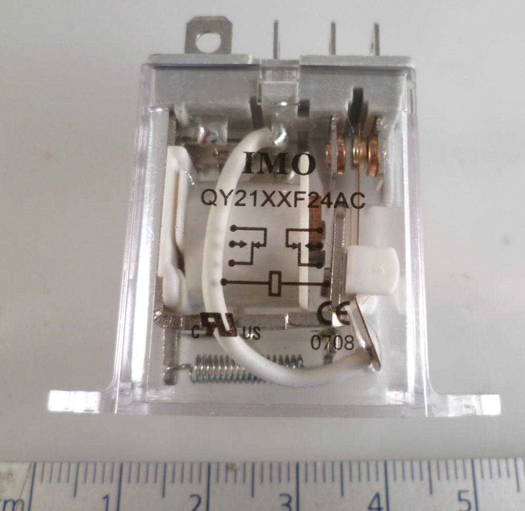 IMO QY21XXF24AC Relay 24VAC Coil Switch 250VAC/30VDC @ 10A MBC002B ...
