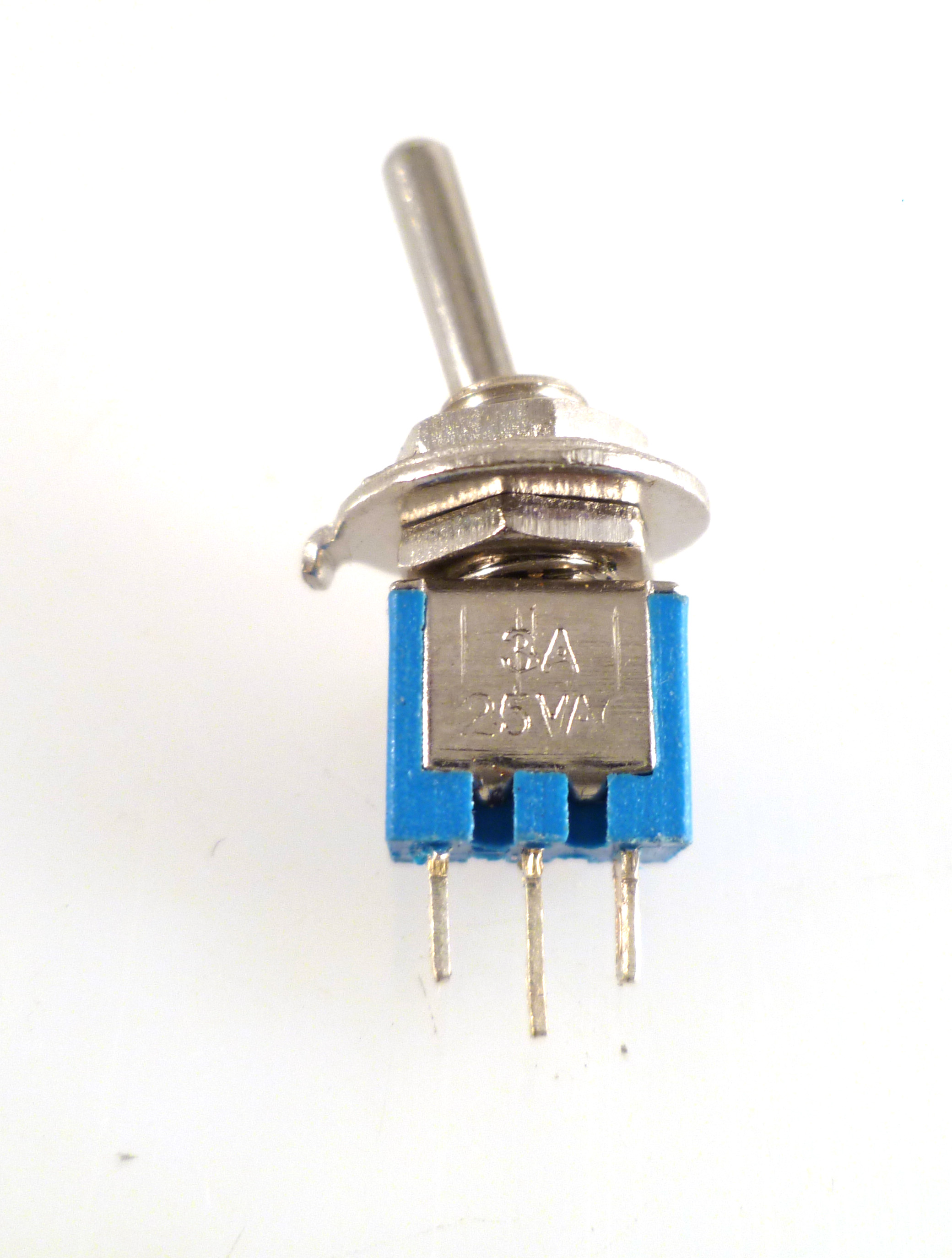 Toggle Switch Sub Miniature SPDT 1A 250VAC SMT2 OM0596 | Rich Electronics