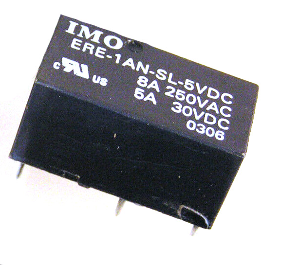 IMO ERE-1AN-SL-5VDC Coil Non Latching Relay 5A 30Vdc 8A 250Vac SPNO ...