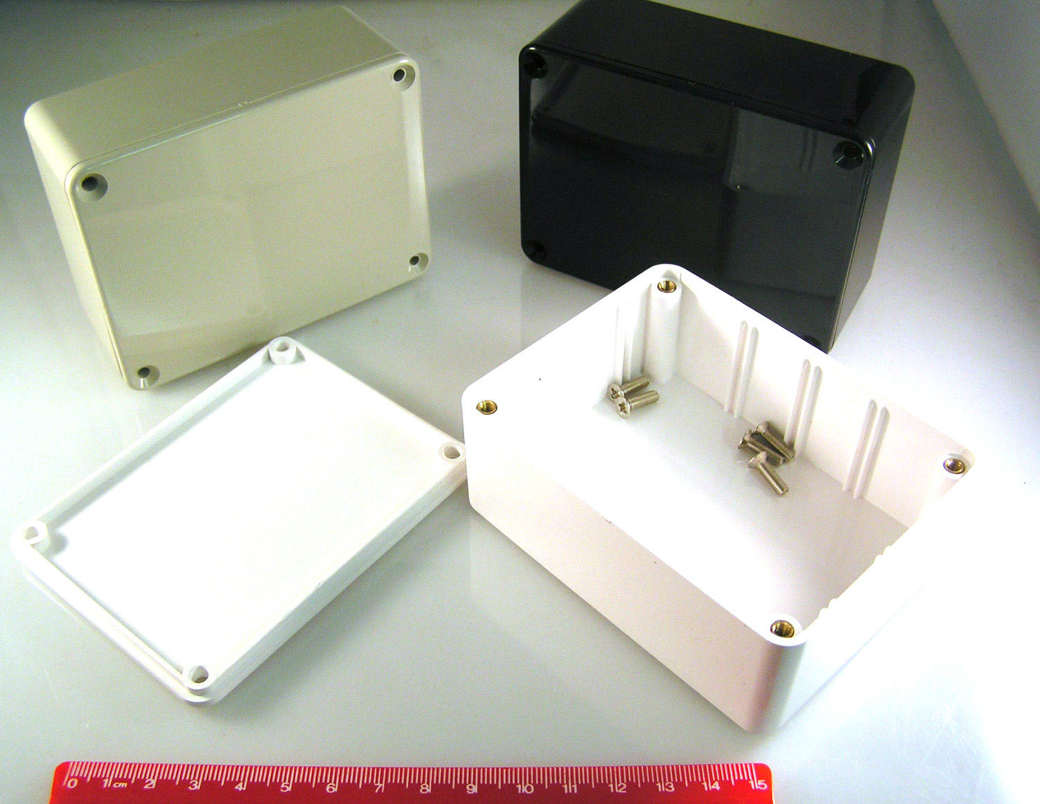 Electronic Project Box MB2 100x76x41mm Blk/Wht/Grey UK MADE OL0653 ...