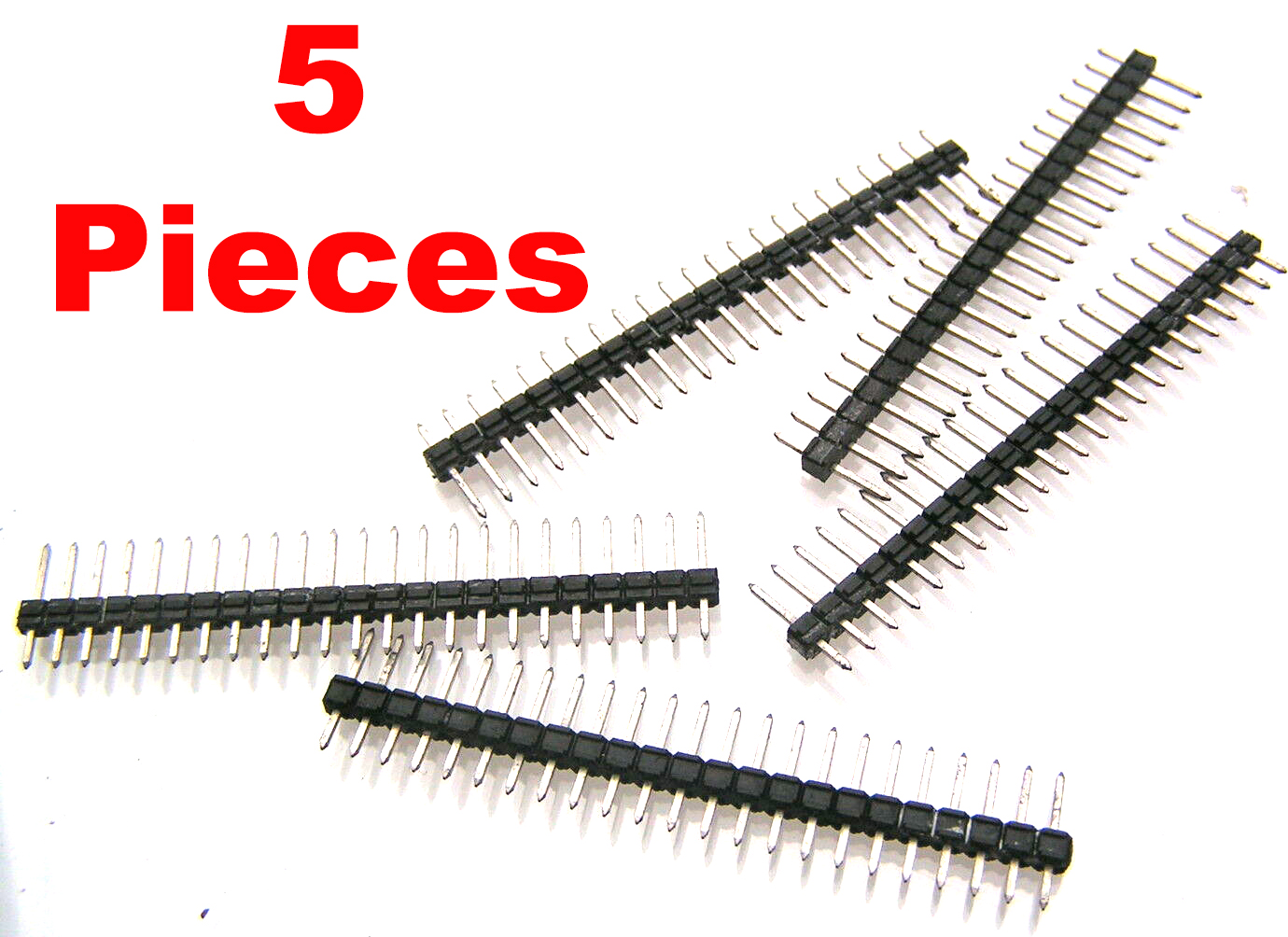Easy Snap Pin Header 23 Way Plug Single in Line 5 Pieces OM0978 | Rich ...