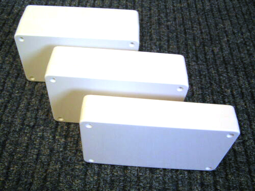 White ABS Electronic Project Box BM11,12, 22 L.143mm x W.82mm x ? Depth ...