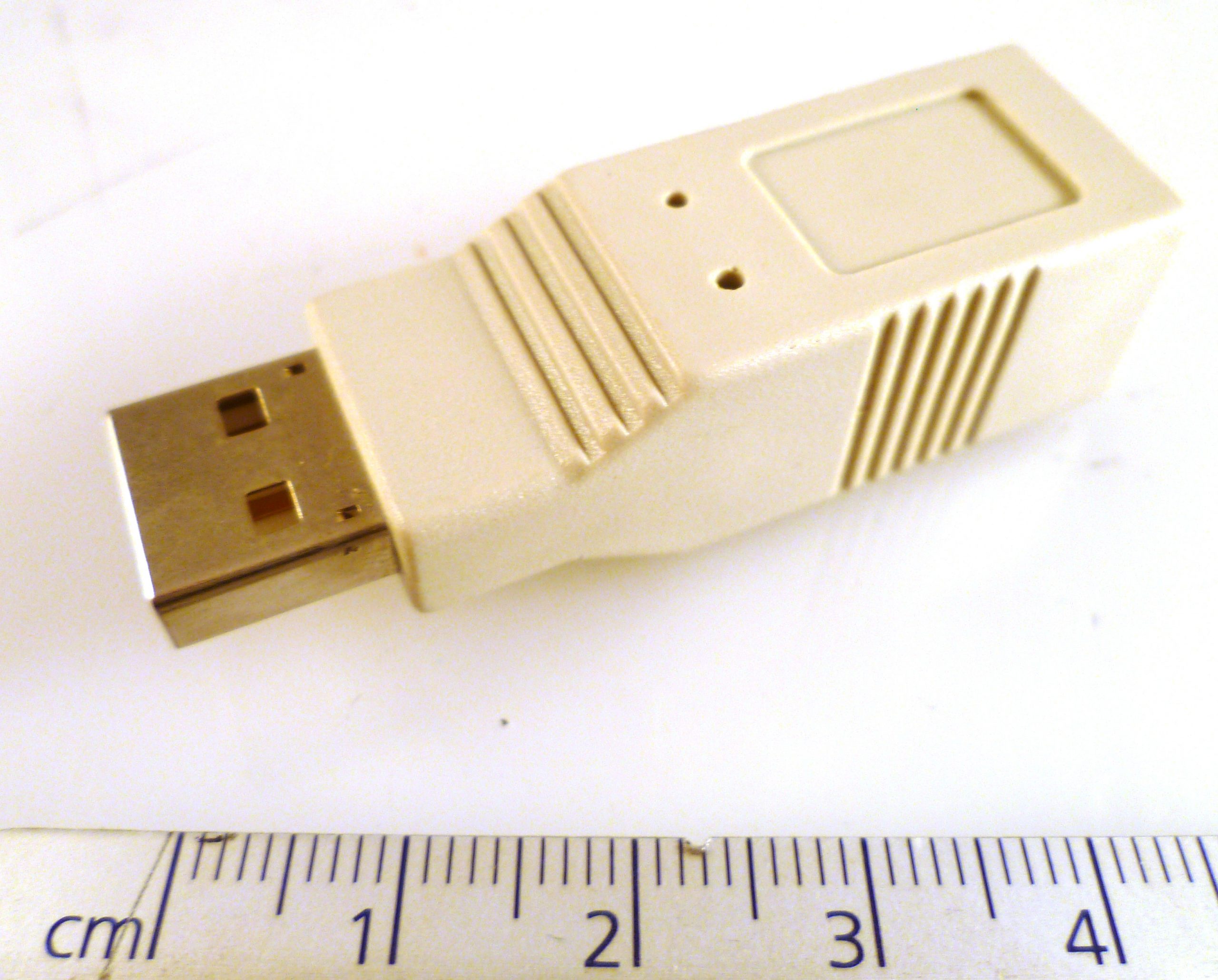 USB Adapter Type B Female To Type A Male OM0789 | Rich Electronics