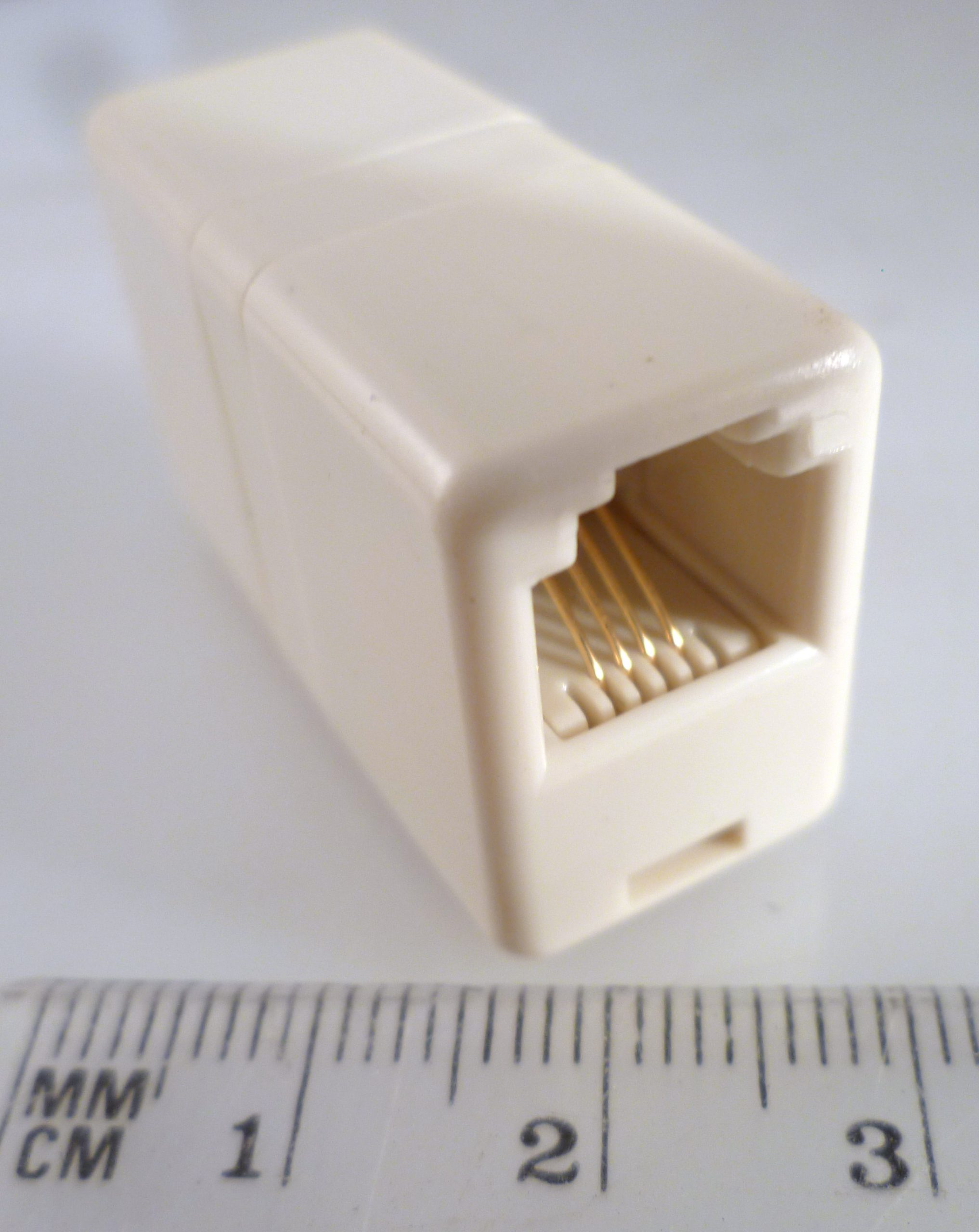 RJ11 Cable Coupler Socket to Socket ADSL Use etc. OM0667 | Rich Electronics