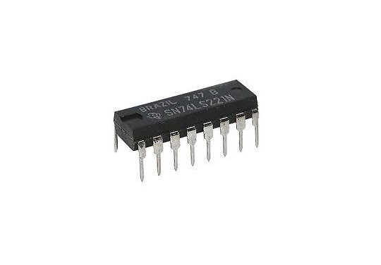 Texas SN74LS221N Dual Monostable Multivibrator Schmitt Trigger Inputs OM0151 | Rich Electronics