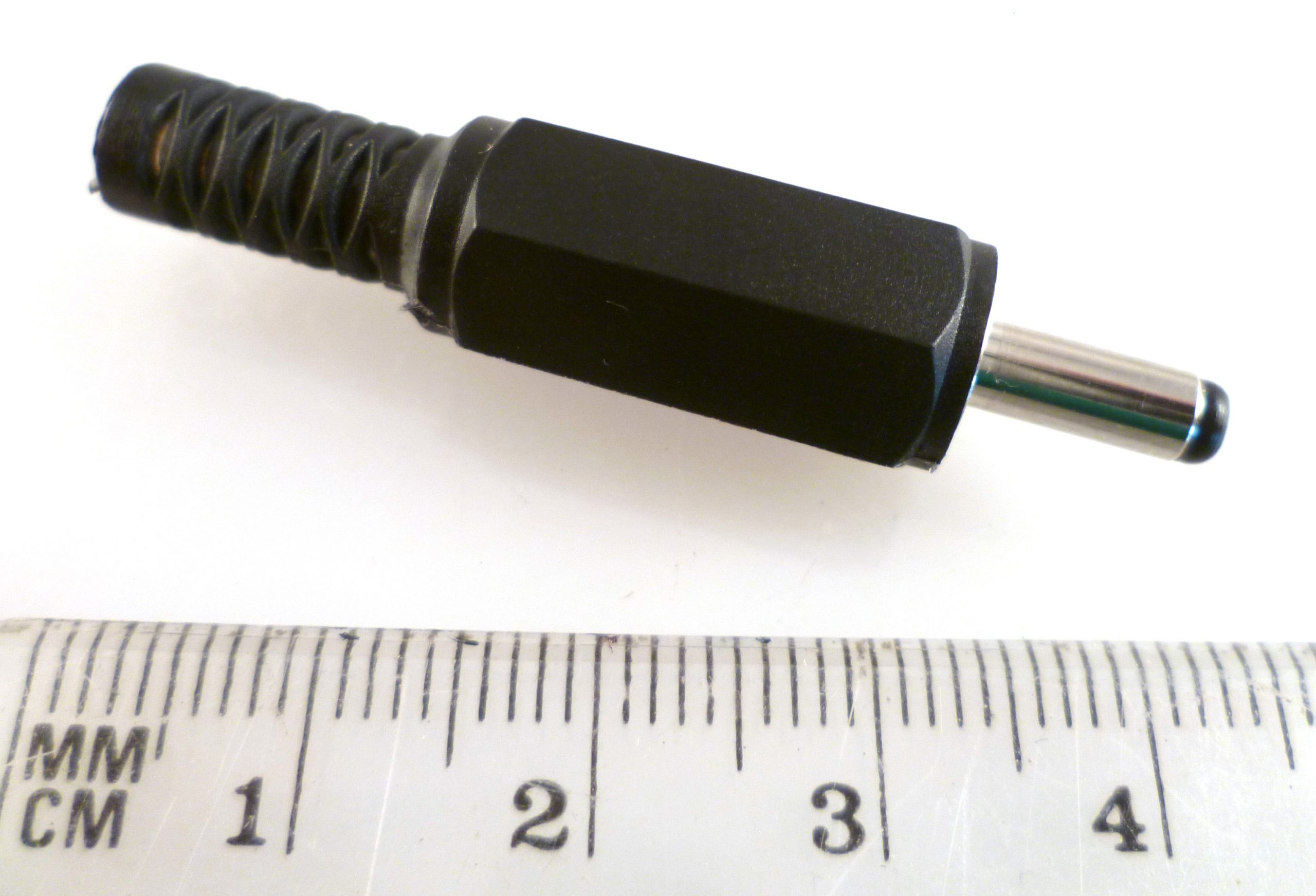 Mini DC Jack Plug 3.4mm Outer 1.3mm Inner Contact Diameter OM0862 ...