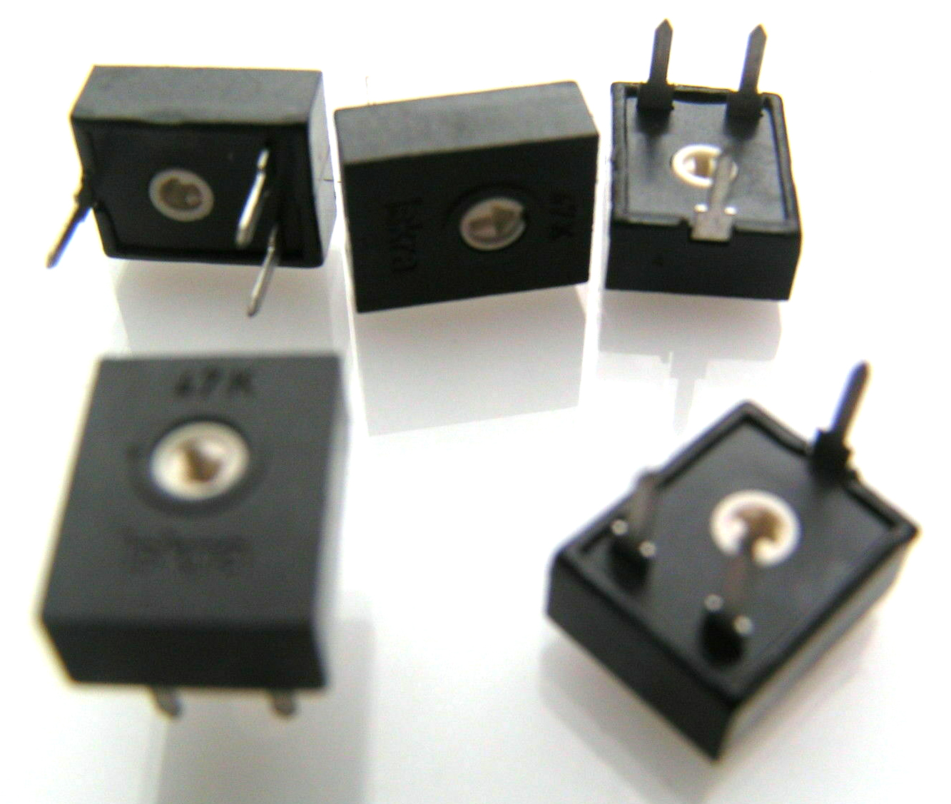 Iskra 47K Screw Adjust Preset Trimming Potentiometer 5 Pieces OM1069 ...