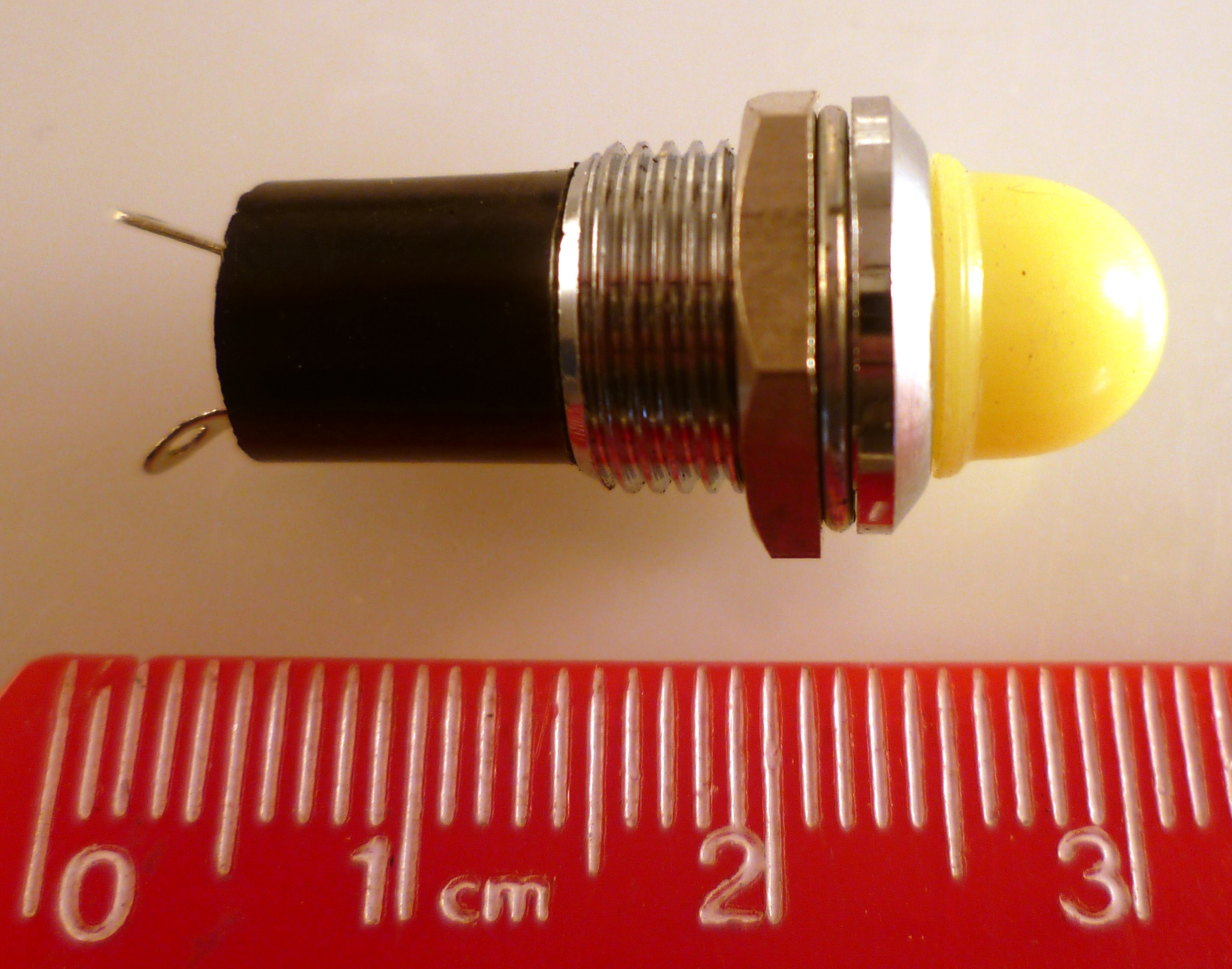 Sato Yellow Panel Mount Indicator 10mm Diam For 6V-28V LES Bulbs OM0318 ...