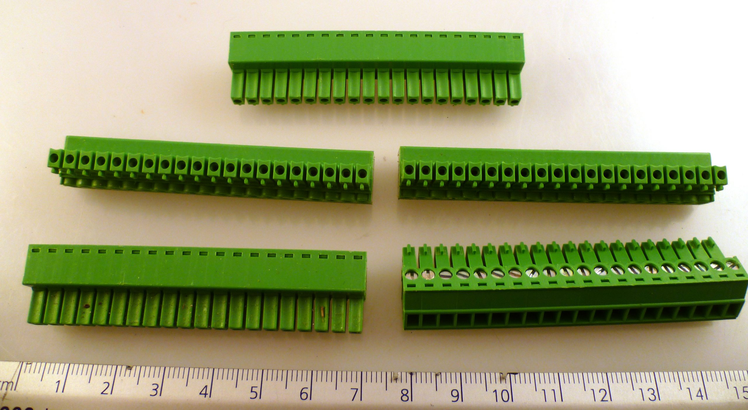 IMO 20.1550M/16 Way Modular Terminal Blocks 3.5mm Pitch 5 Pieces EB5i4 ...