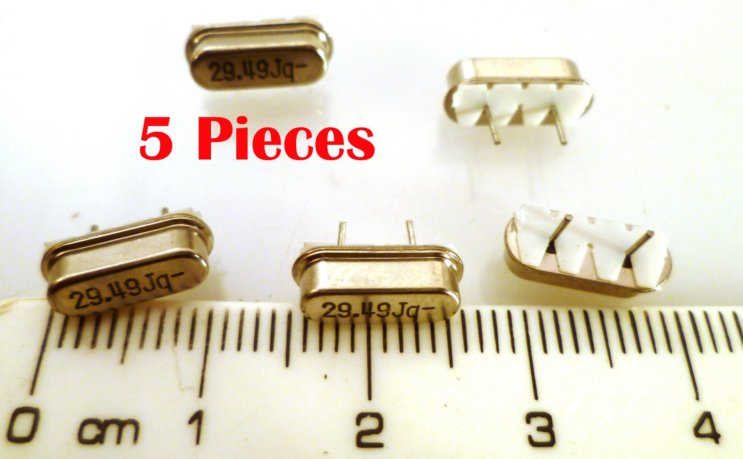 Surface Mount Crystal 29.49mHz HC49U SMD 5 Pieces OM1121 | Rich Electronics