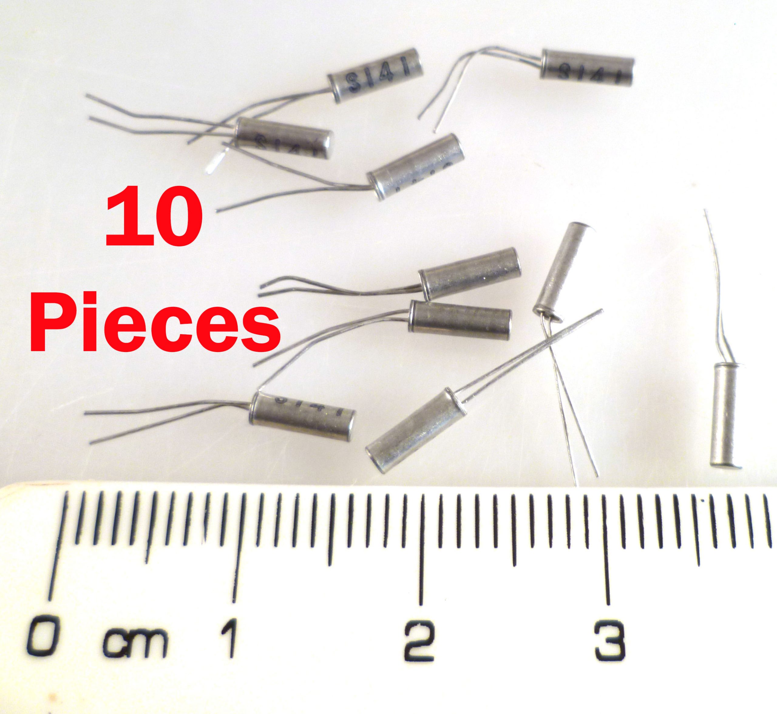 Acal Tech S141 Watch Crystal WX2 32.768KHz 10 Pieces OM1108 | Rich Electronics