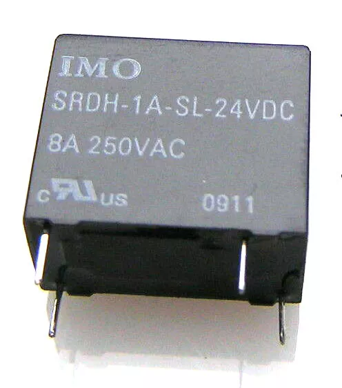 IMO SRDH-1A-SL-24VDC 8A Sub-Min Power Relay SPNO MBF011A | Rich Electronics