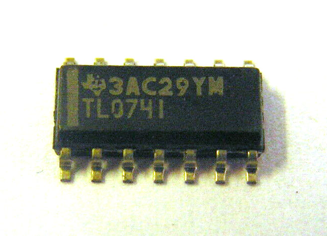 Texas TL074I JFET-input operational amplifier SOIC14 OM0203 | Rich Electronics