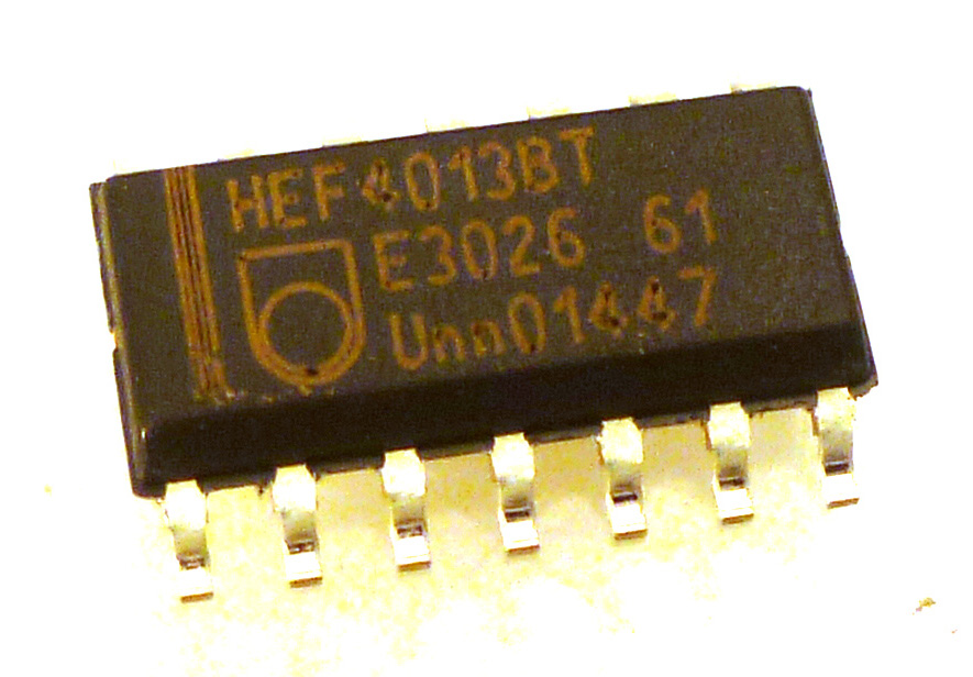 Philips HEF4013BT Dual D-Type Flip-Flop SO14 OM0207 | Rich Electronics