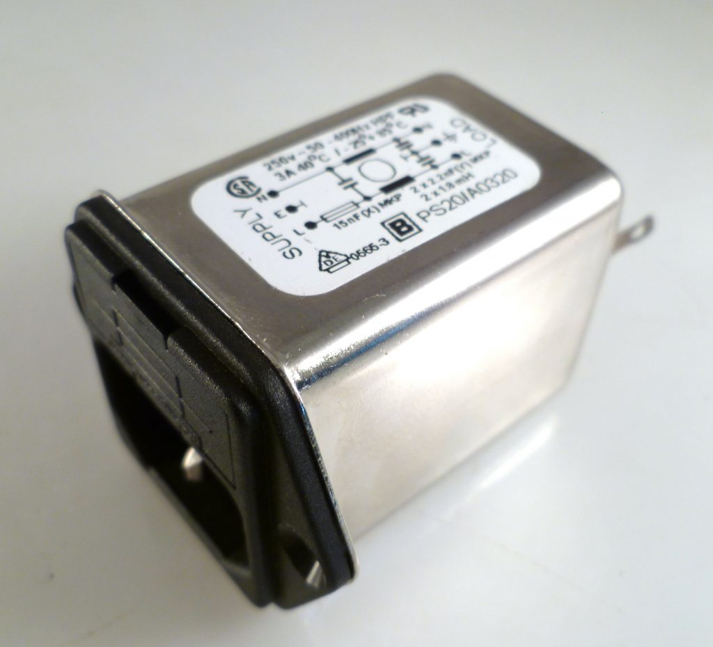 Bulgin PS20/A320 3Amp Fused IEC Mains Input Filter OM0387A | Rich ...