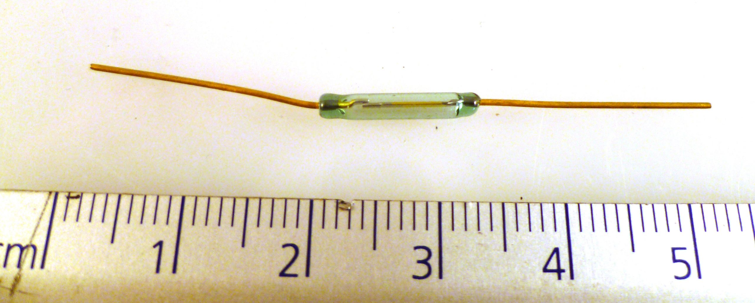 Miniature Glass Reed Switch Normally Open Low Voltage/Current Use ...