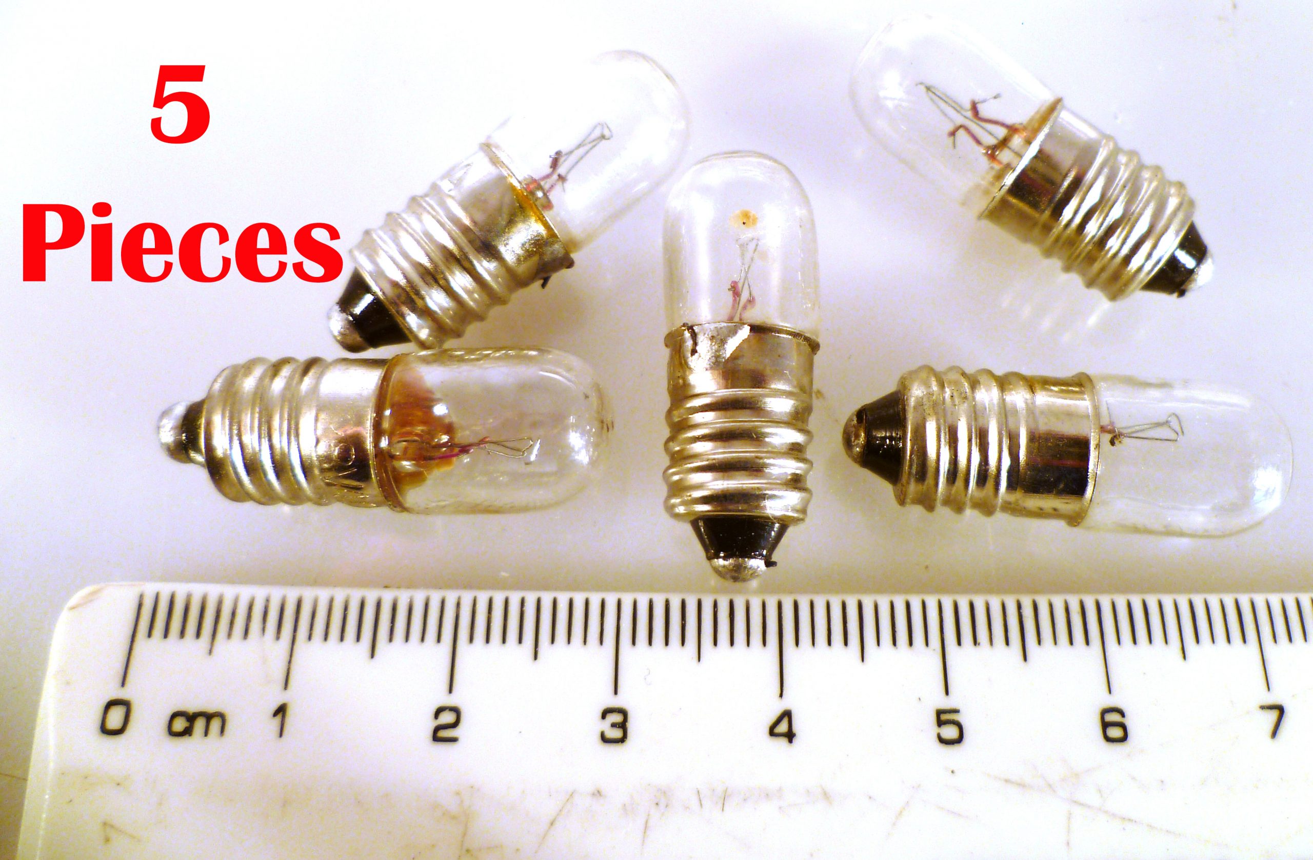 Electrovision F019AH 28V 40mA MES Screw fitting Bulb 5 Pieces OM0311A ...
