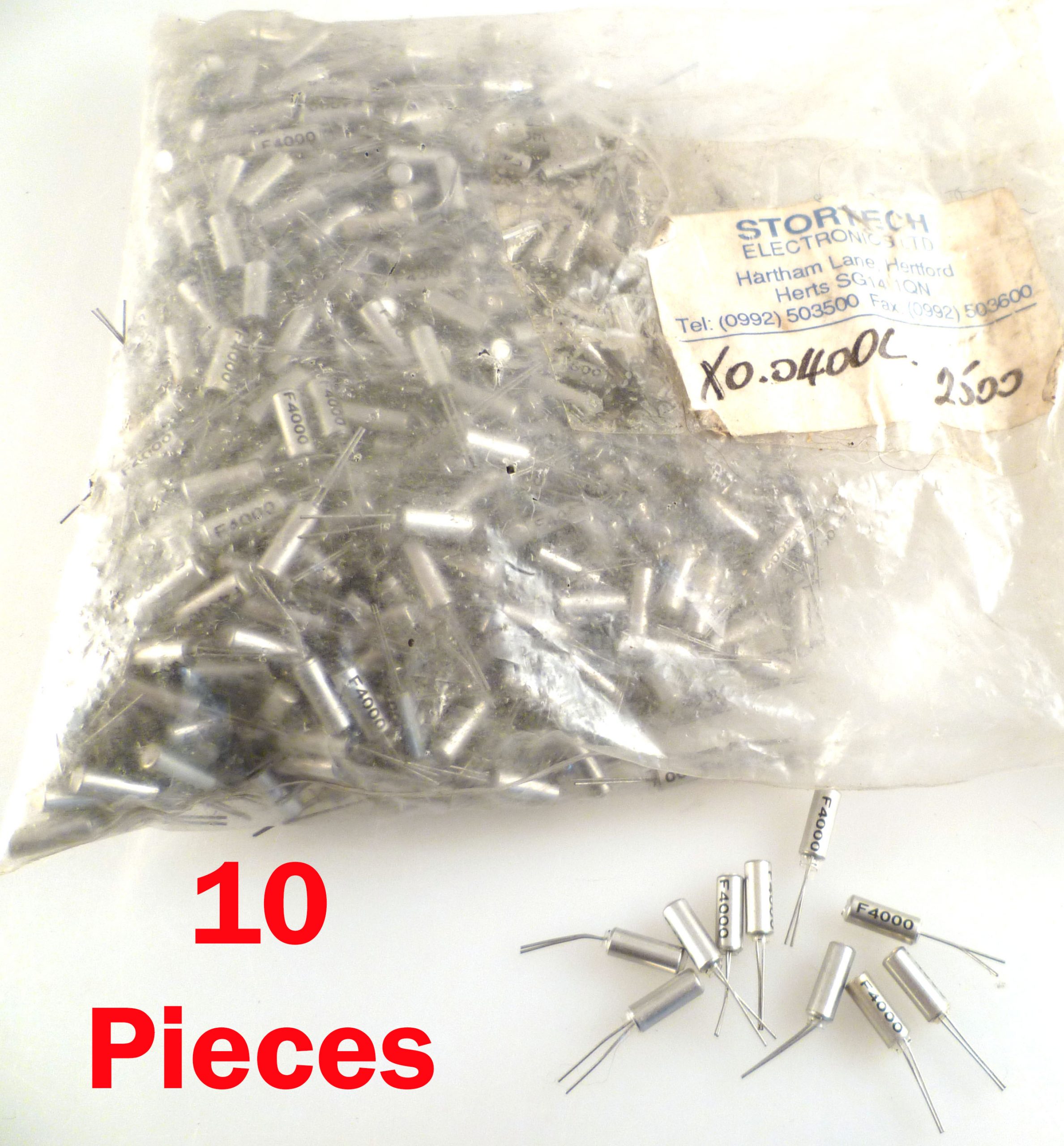 Stortech Electronics 40KHz ACT38 Crystal X0.0400C. 10 Pieces OM1102 ...