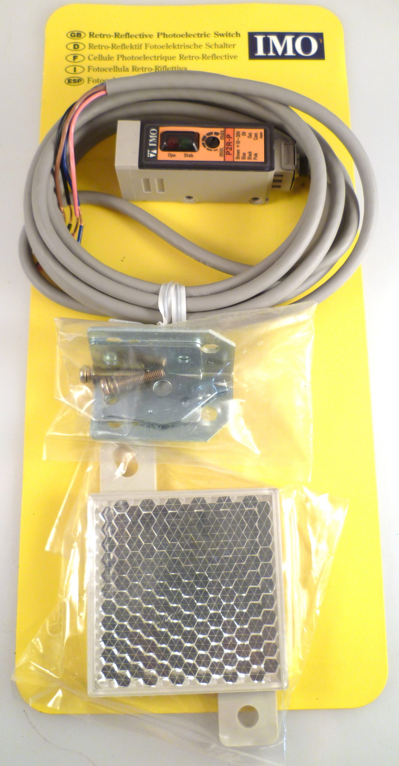 IMO P2R-P Photoelectric Switch/Sensor 10-30VDC MBC020A | Rich Electronics