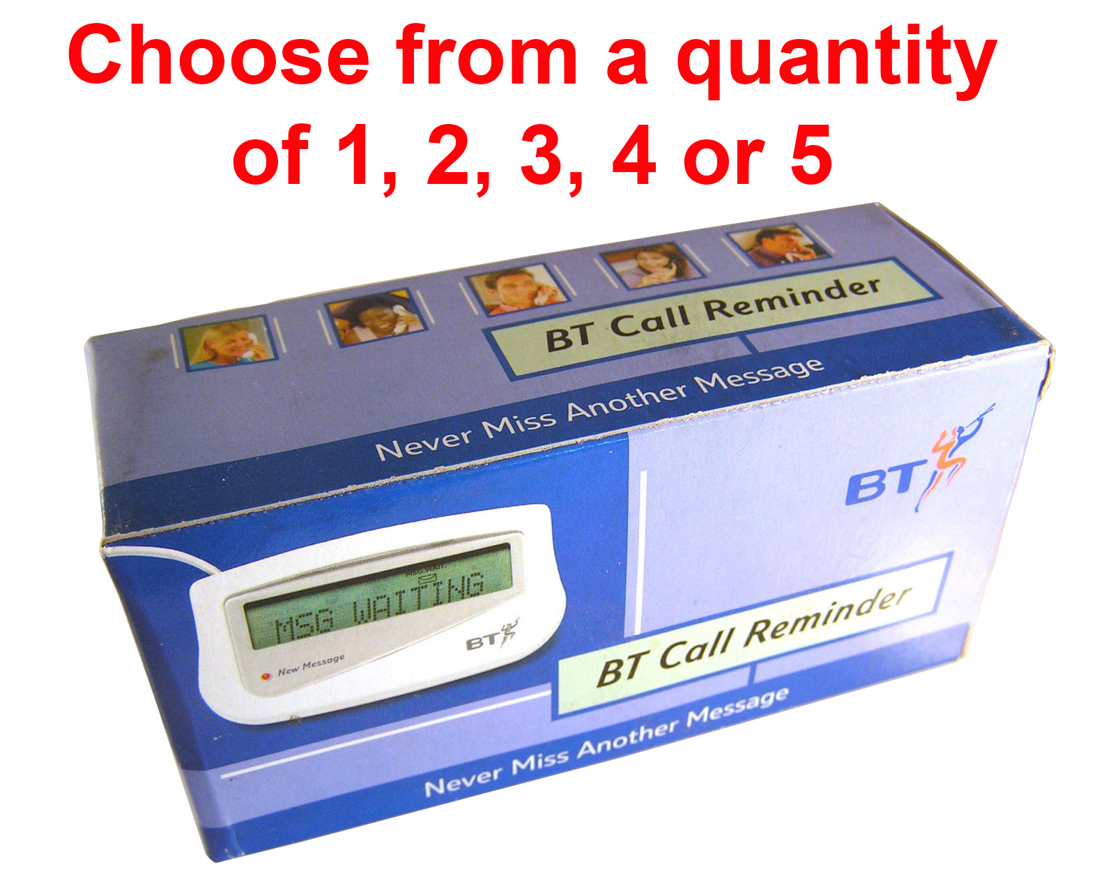 BT Call Reminder Caller ID and Message Display No User Guide OM1249 ...