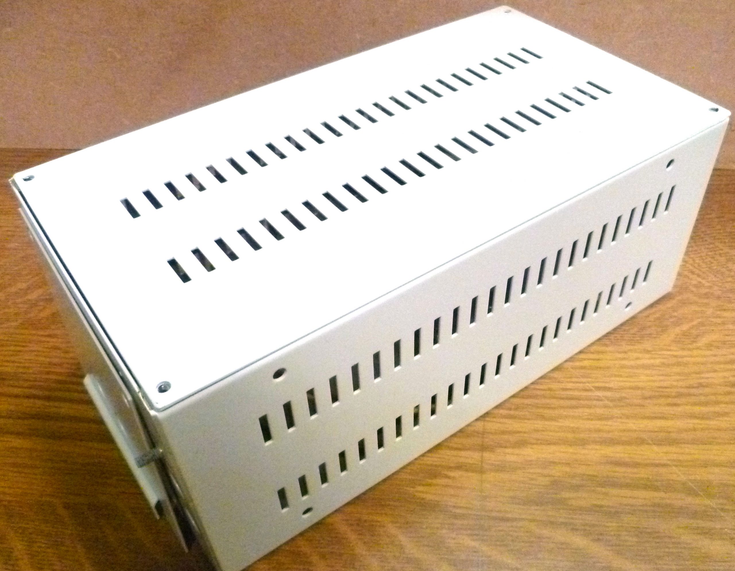 Mild Steel Project PSU Box 270x145x107mm Electronic/Electrical Use MBK4 ...