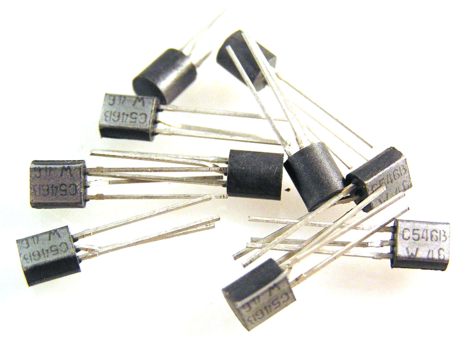 Philips BC546B Transistors BJT 100mA 80V NPN TO92 10 Pieces OMB2-12 ...