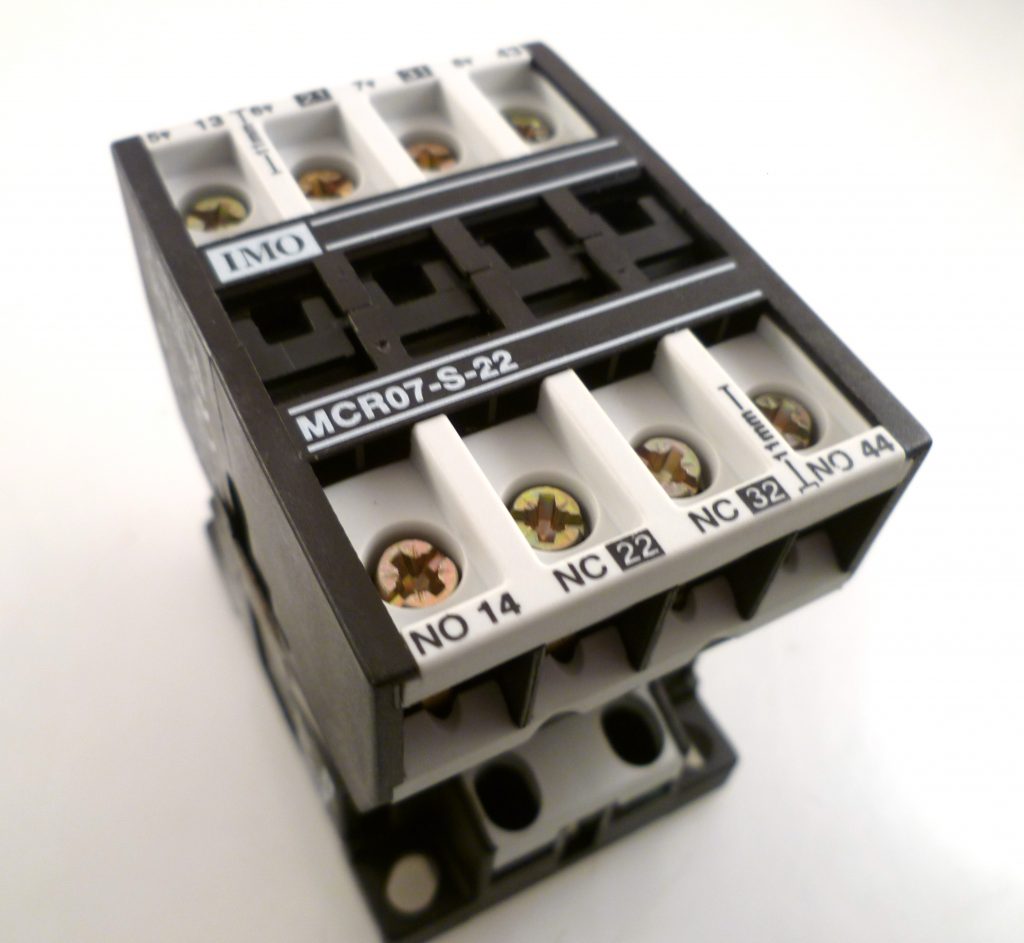 IMO MCR07-S-22 24V 50/60Hz Contactor Relay 2NO/2NC MBA005d | Rich Electronics