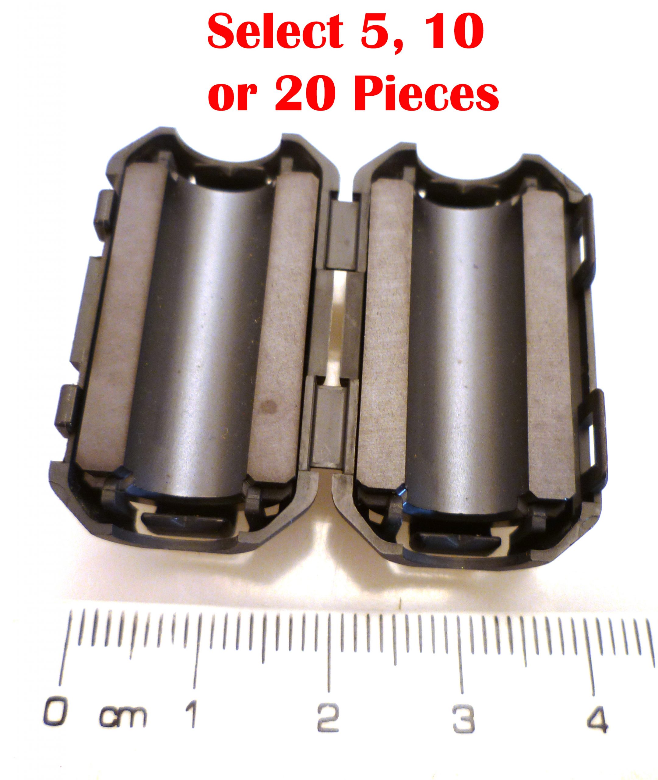 TDK ZCAT2035-0930A Ferrite Ring Black Clip On 9.1mm Cable OM0990A ...