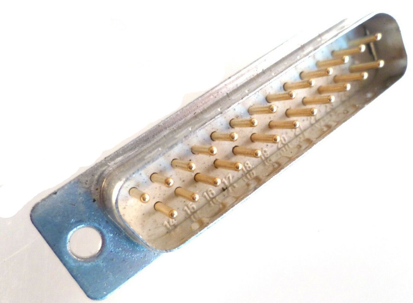 D Type 25 Way Plug Gold Plated Solder Bucket Contacts OM0258 | Rich ...