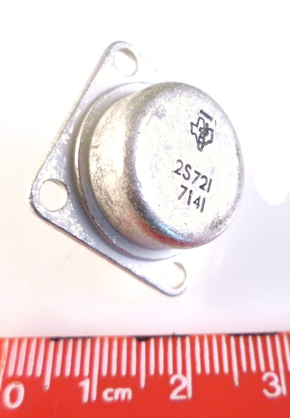 Texas 2S721 Milspec 70's Silicon NPN Transistor TO53 MBL2-29 | Rich ...