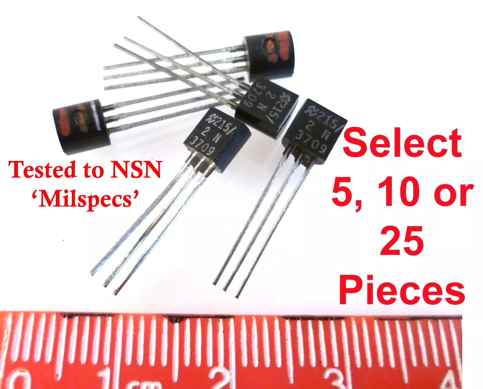 National Semiconductor 2N3709 NPN Transistor TO92 MBL4-3 | Rich Electronics