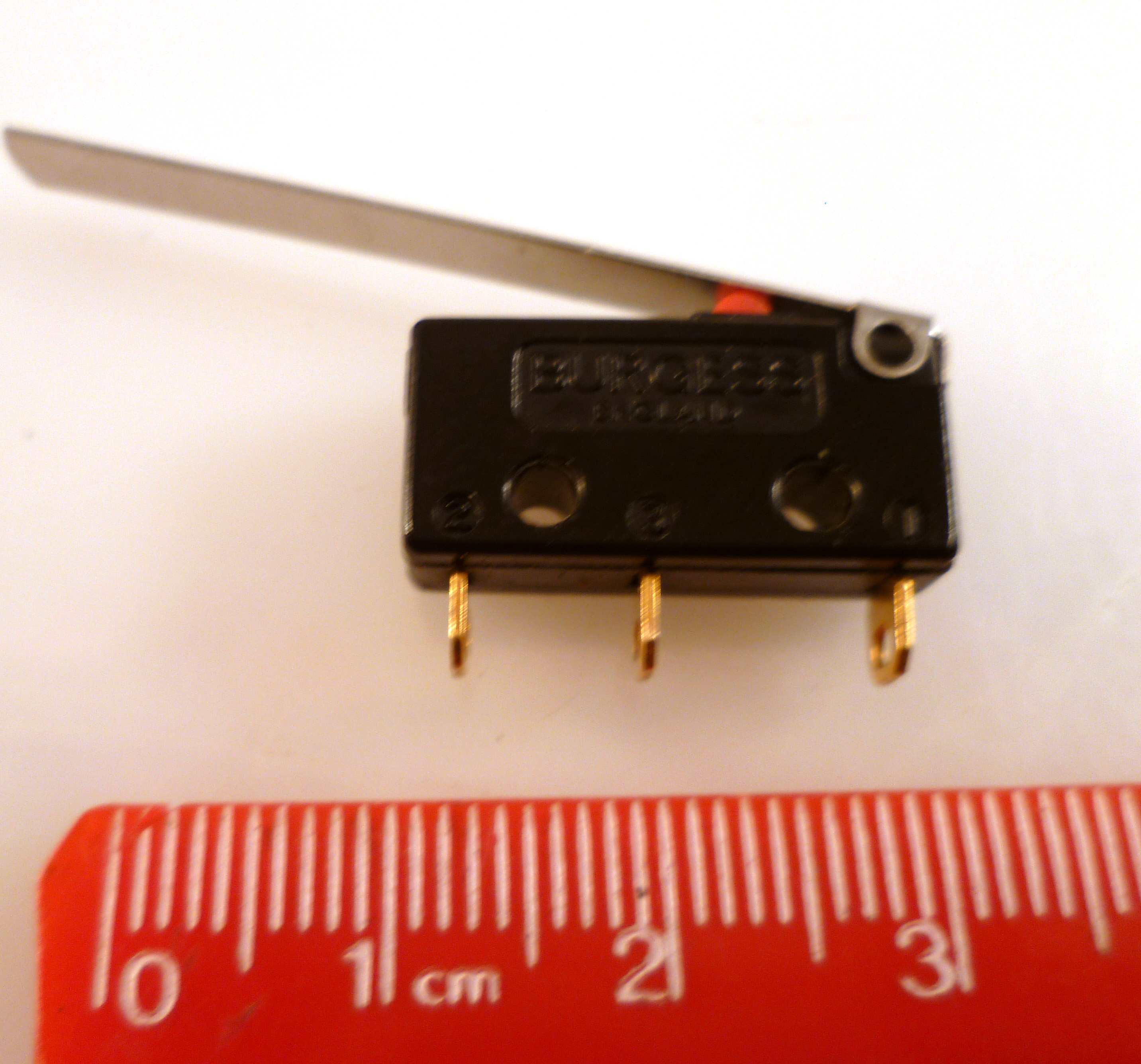 Burgess V4T7 Lever Activated Miniature Micro Switch 5A SPCO OM0610 ...