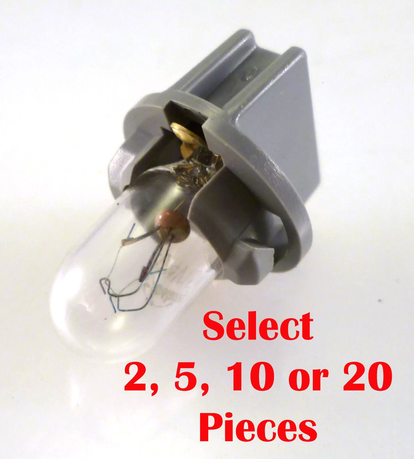 Toshiba 24V 1.5W Dashboard PCB 501 Bulb + Holder OM0472 | Rich Electronics