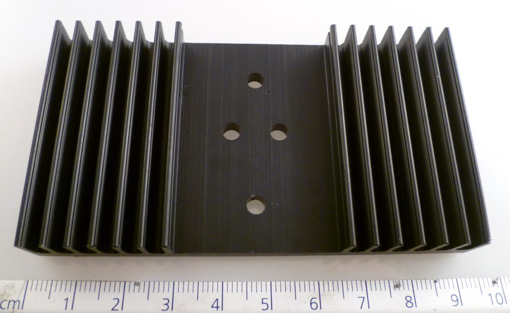 Aluminium Heatsink TO3 Mount 14 Fin 50 x 93 x 14mm MBH006A | Rich ...