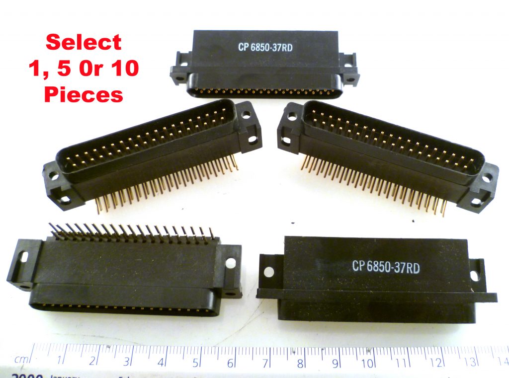 SAE CP6850-37RD 37 Way R/Angle PCB D Type Plug MBF022G | Rich Electronics