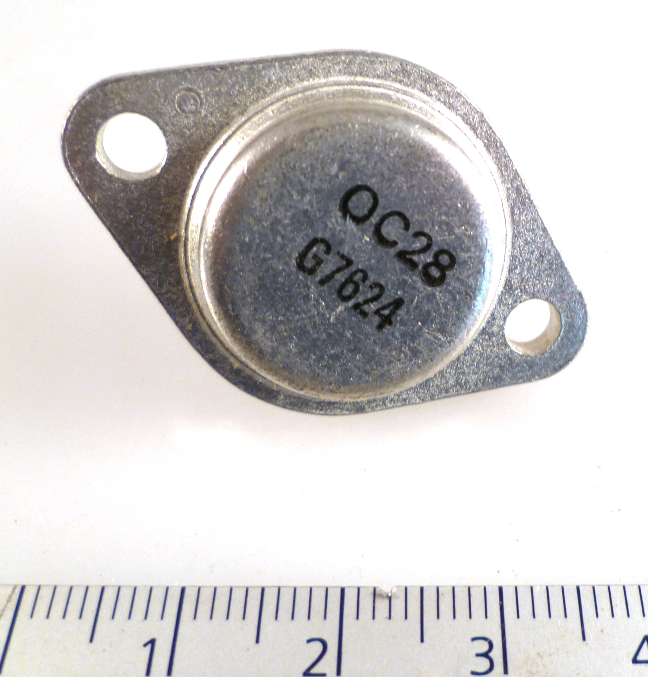 OC28 Germanium PNP Low Power Transistor TO3 Vintage 70's OMA064D | Rich ...