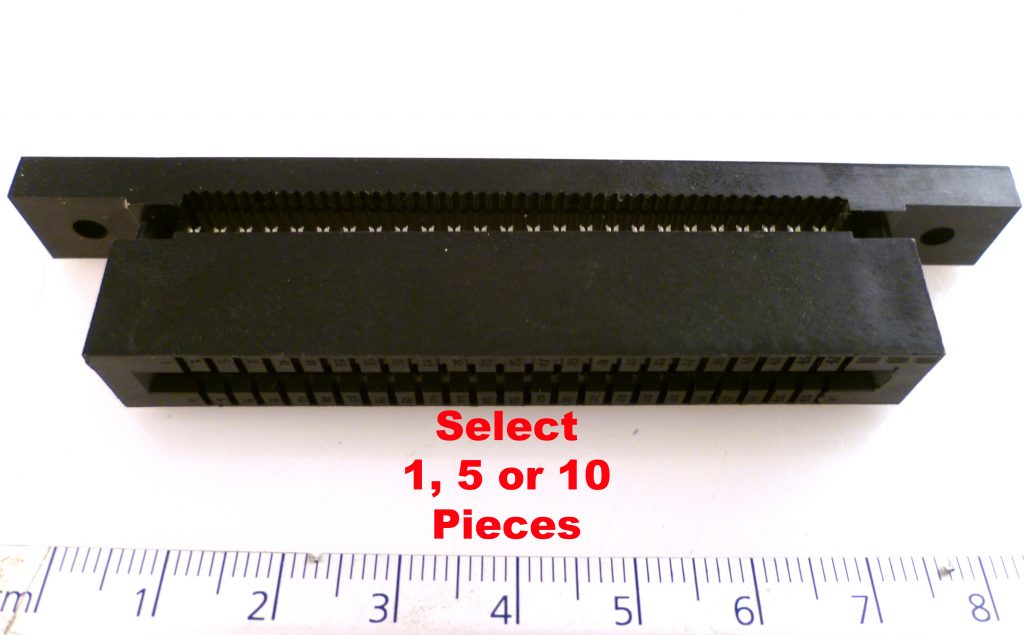 SAE TD6750BR 50 Way IDC Ribbon Cable Card Edge Connector with Lugs ...