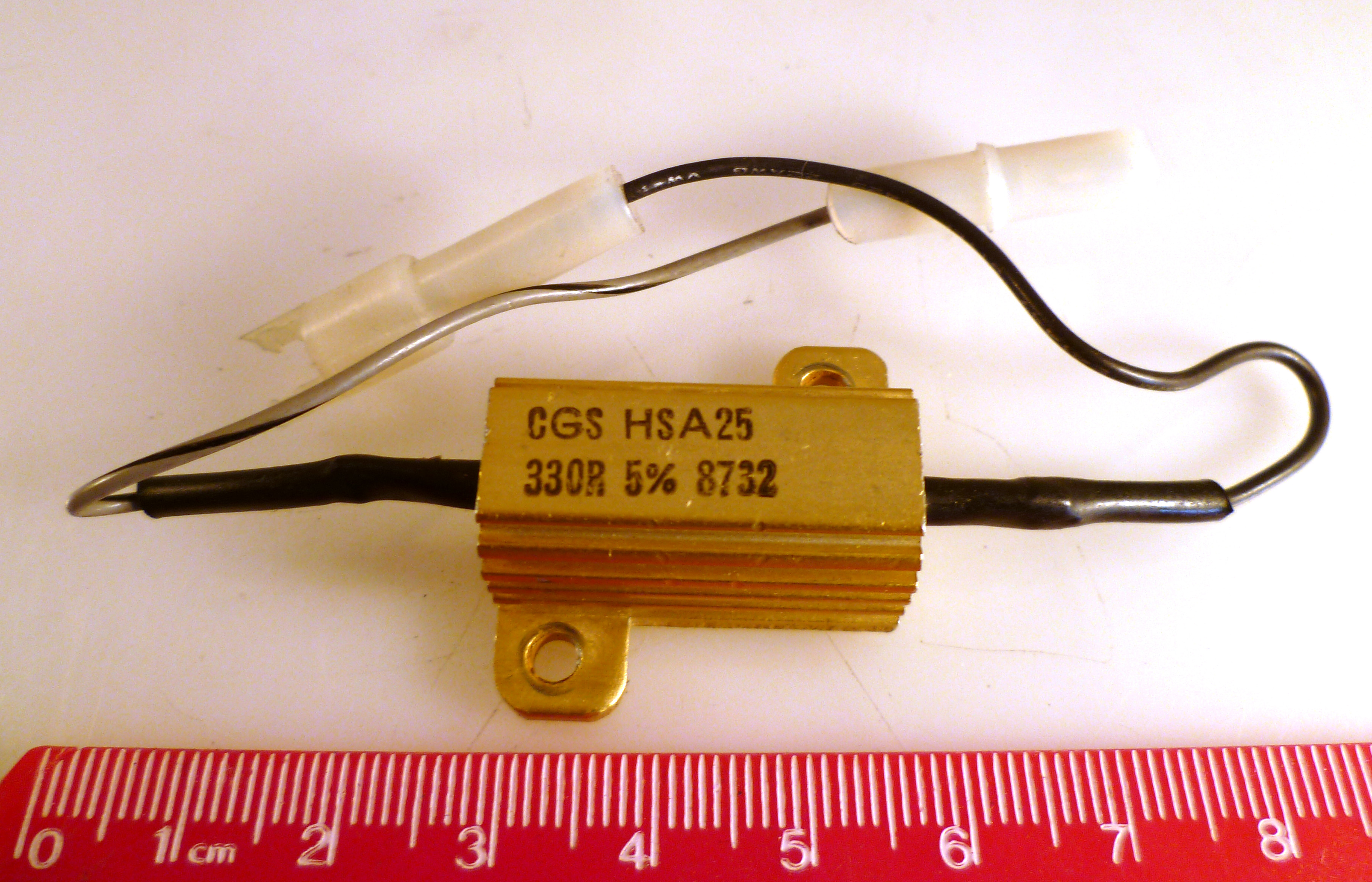 CGS HSA25 330R 5% Aluminium Clad Resistor 330 Ohm OM0425H | Rich ...