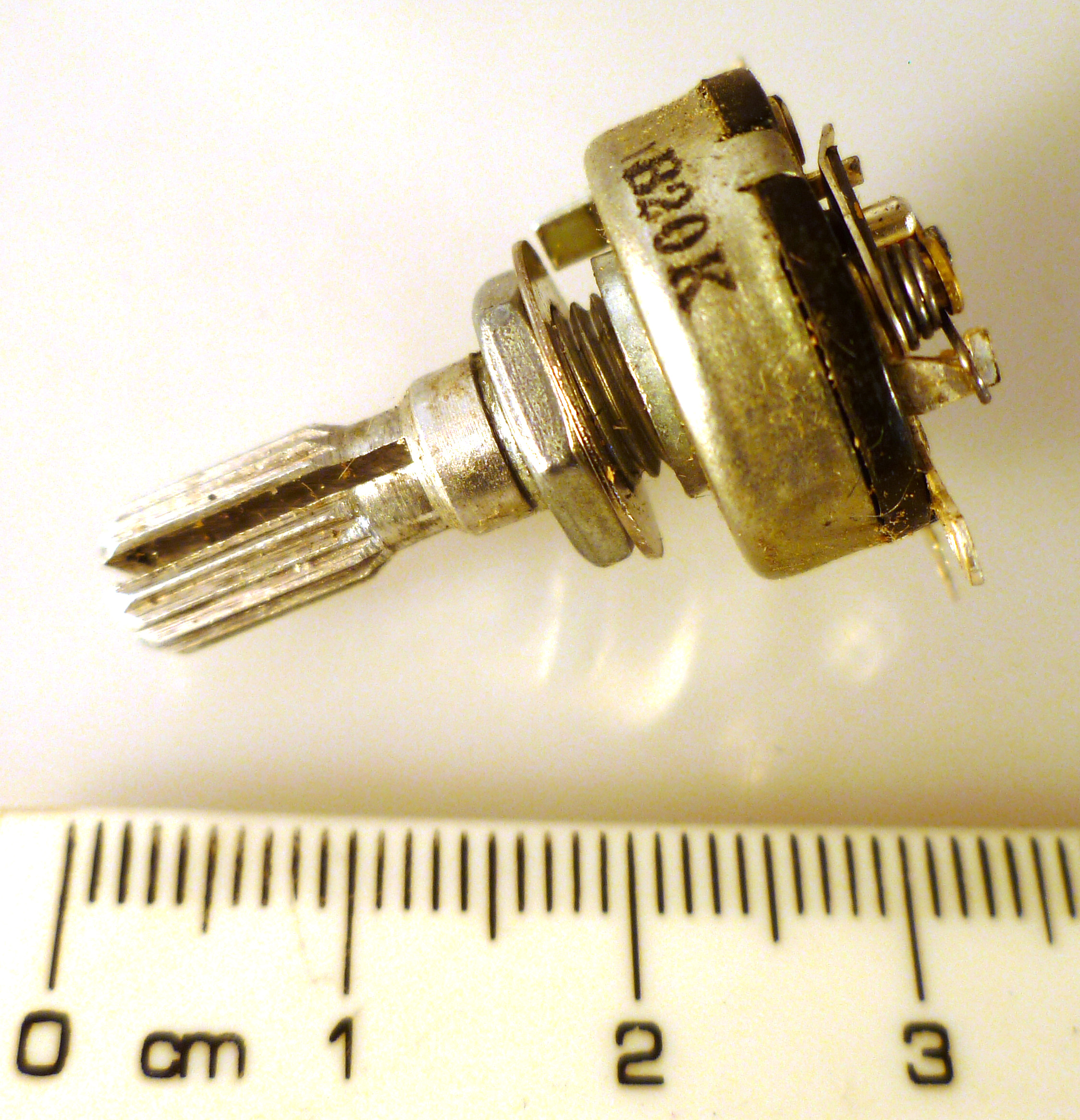 RW17S Switched Potentiometer 20K Ohm 16mm Serrated 6mm Shaft OM0813A ...