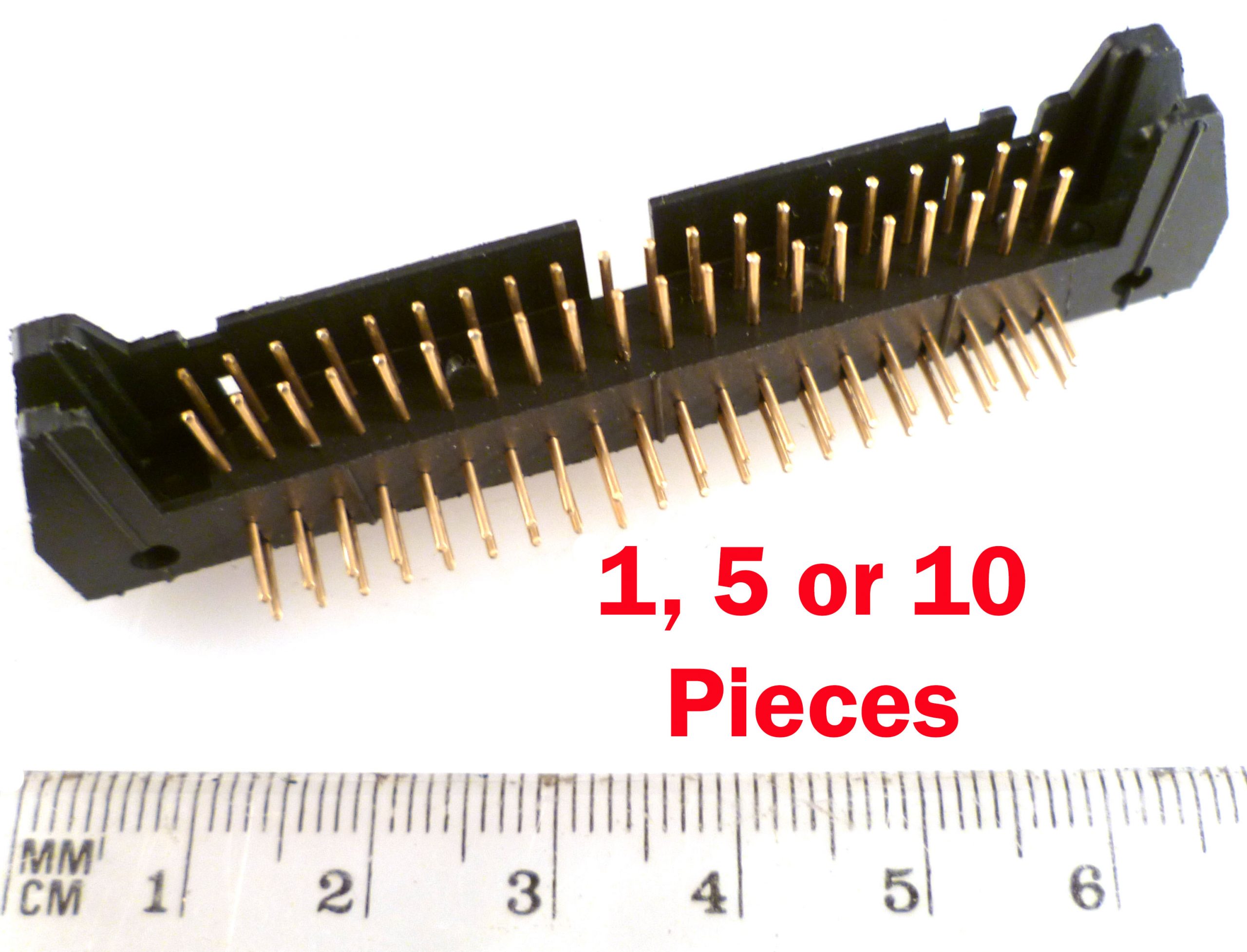 SAE CP6240D3R 40 Way DIL R/Angle PCB Mount Boxed Header MBF001G | Rich Electronics