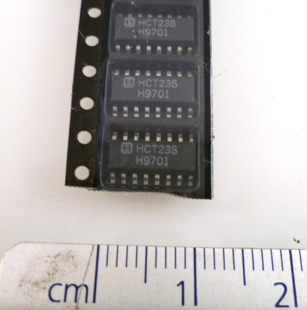 Harris 74HCT238 High-Speed CMOS Logic 3 to 8 Line Decoder MBF003D ...