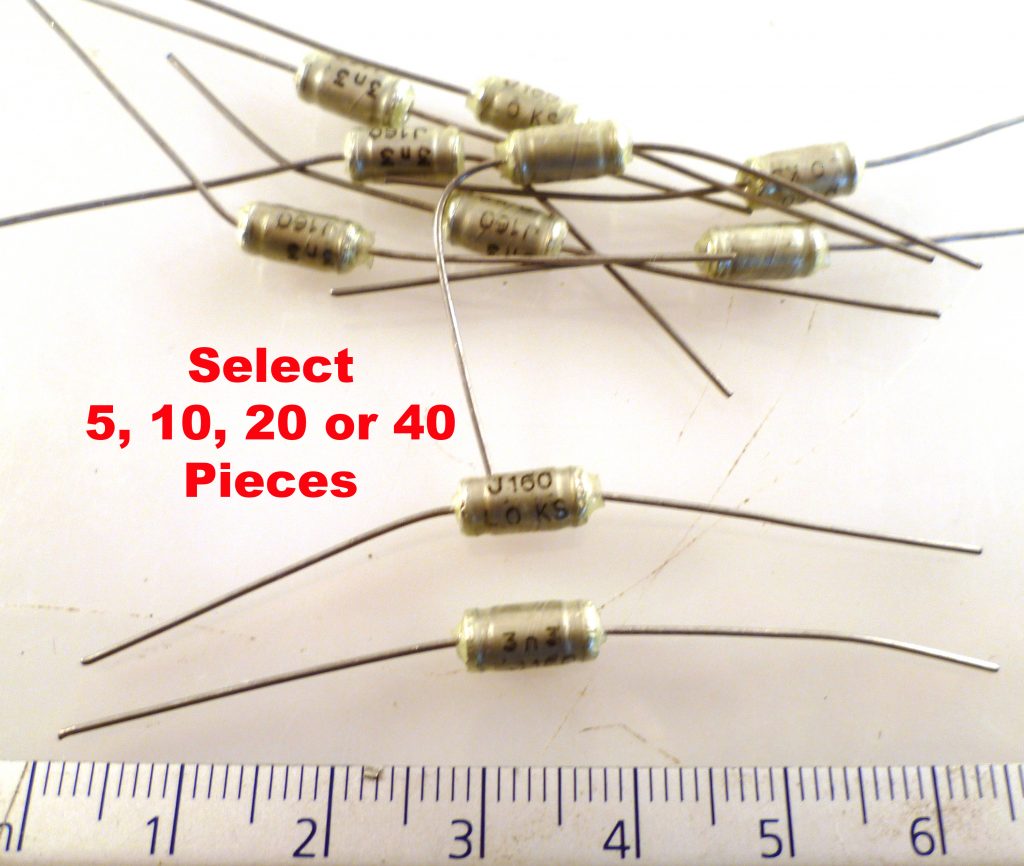 Polystyrene Axial Capacitor 3n3 J 160 3.3nF 160V Milspec Vintage ...