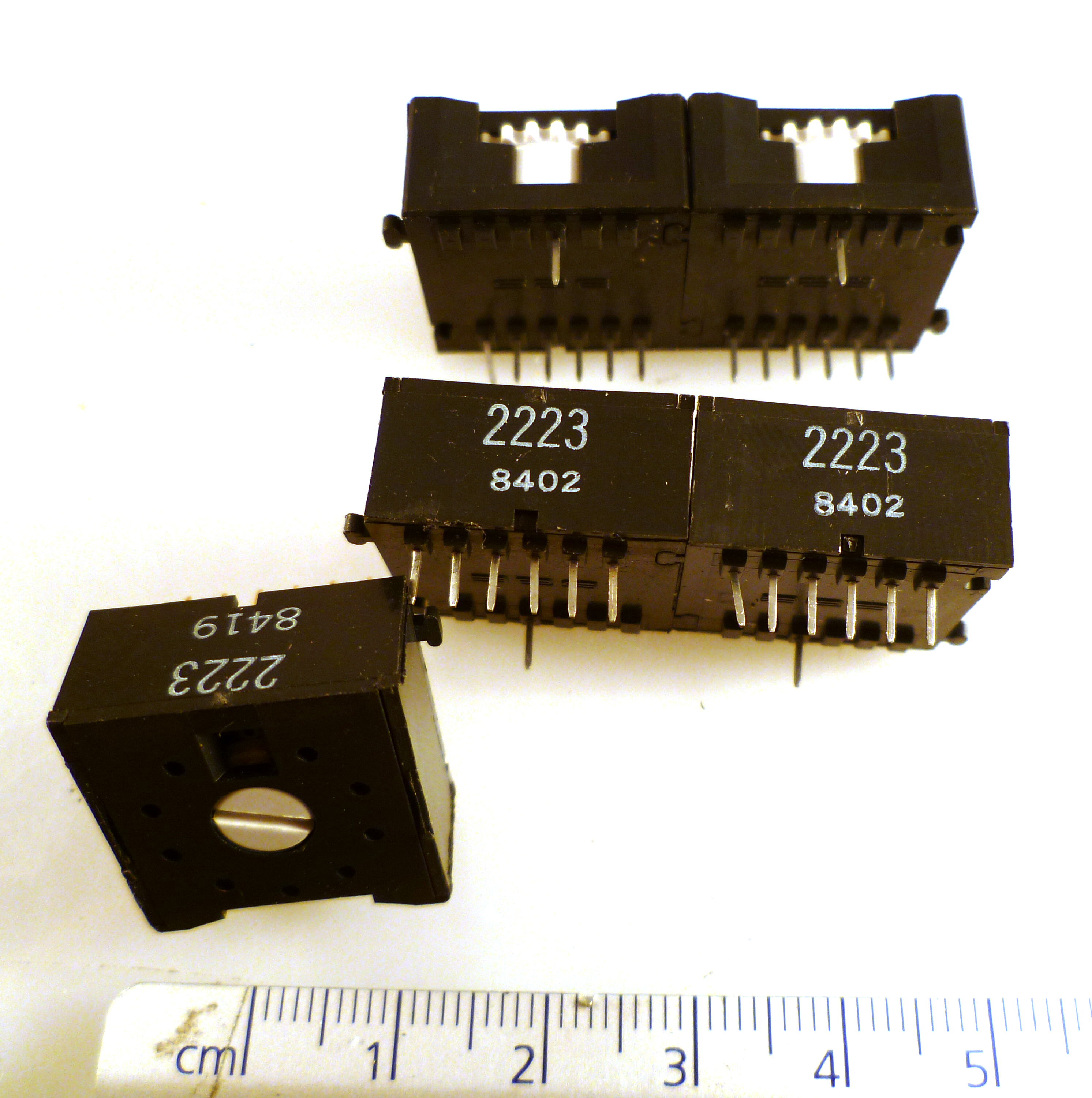 SAE 2223 Rotary PCB 0-9 Thumbwheel Switch Interlocking 20x20x10mm ...