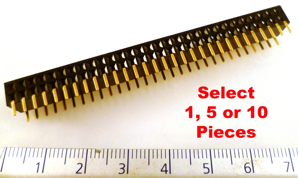 SAE CP2505-60B 60 Pin DIL R/Angle Mount PCB Pin Header Socket MBF013H | Rich Electronics