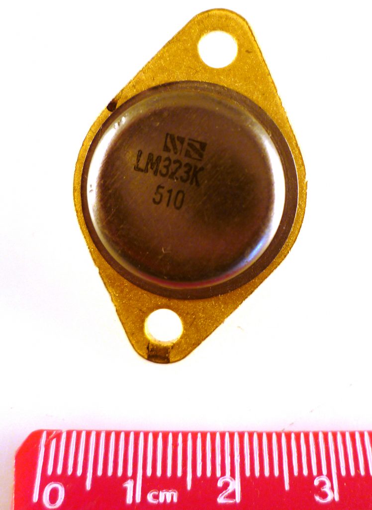 National Semi LM323K 3A 5V Positive Regulator Gold Over Steel OM0295X ...