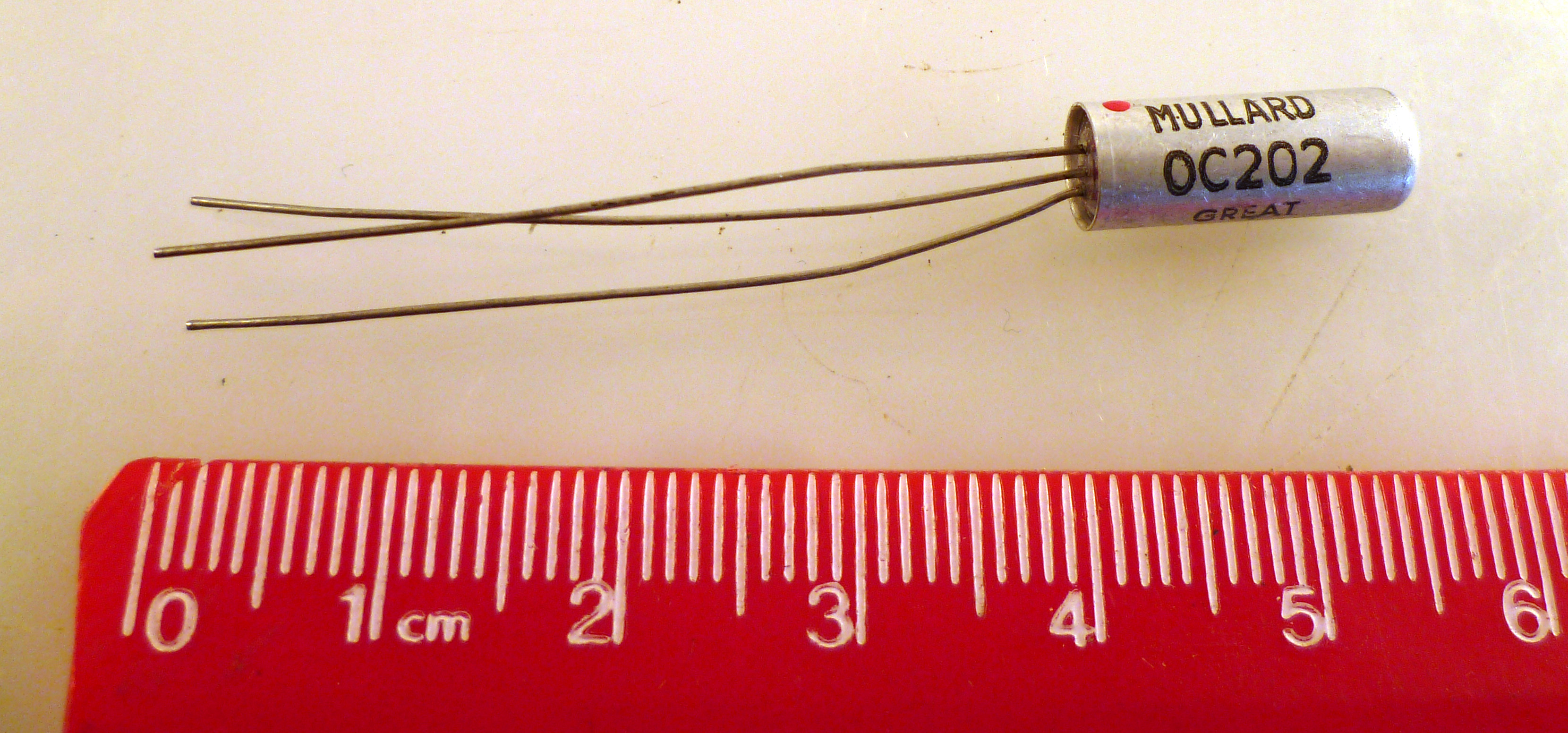 Early Mullard OC202 PNP Silicon Transistor TO7 50's/60's OM0285O | Rich ...