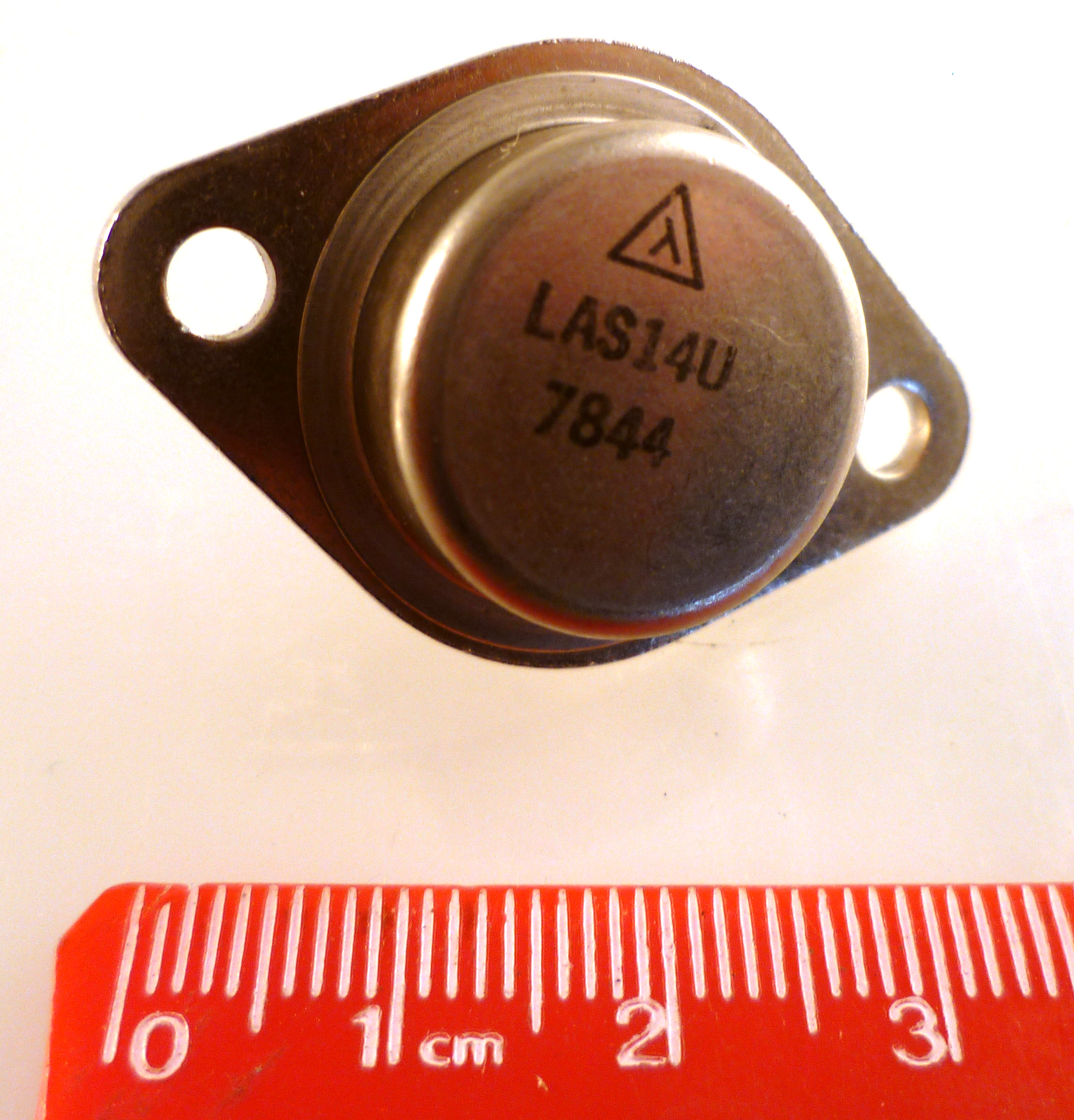 Lamda LAS14U 3A Positive Adjustable Voltage Regulator Steel TO3 MBD002D ...