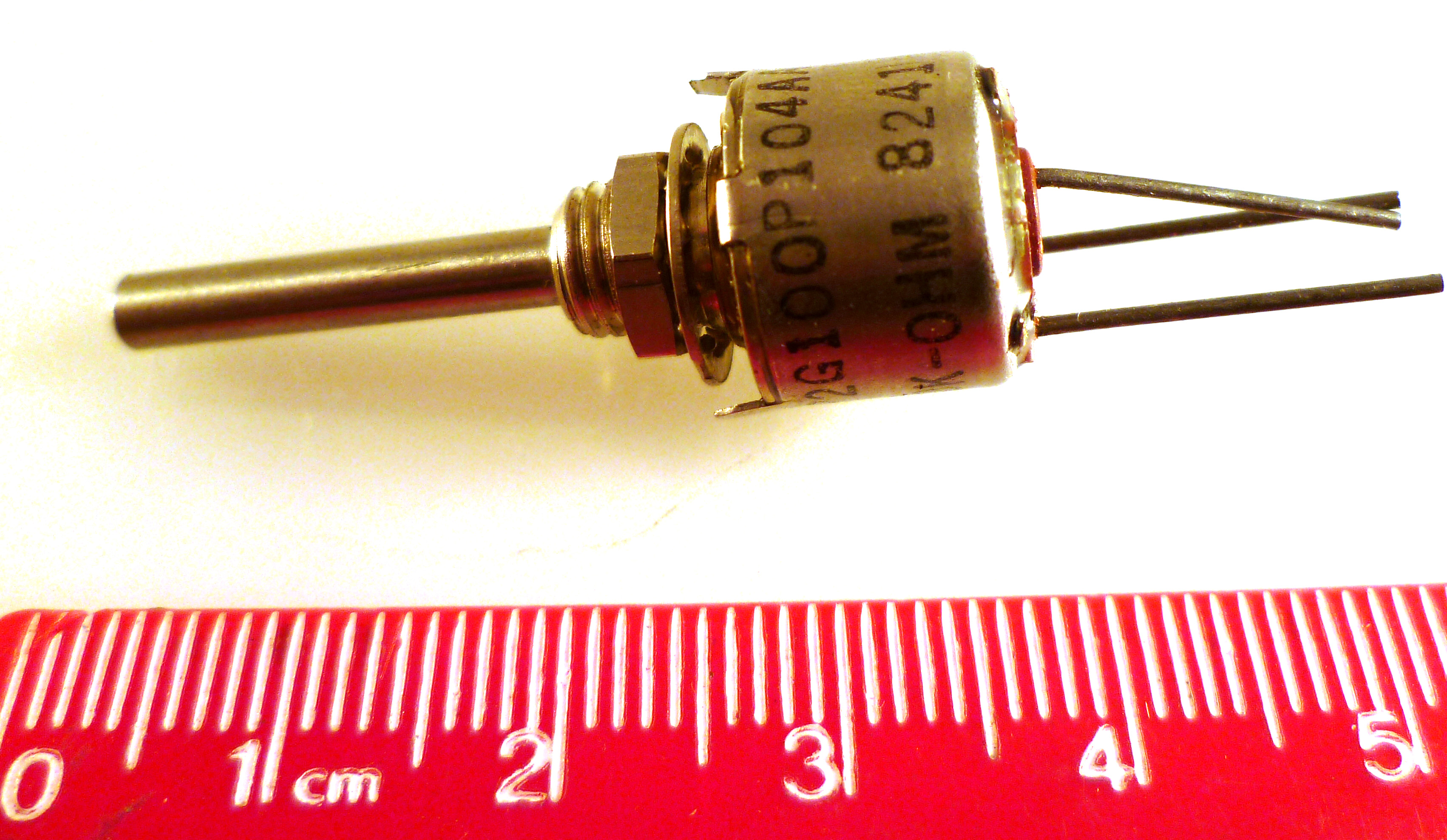 Allen Bradley WP2G100P104AA Potentiometer 100K Ohm 0.5W Linear MBE003F ...