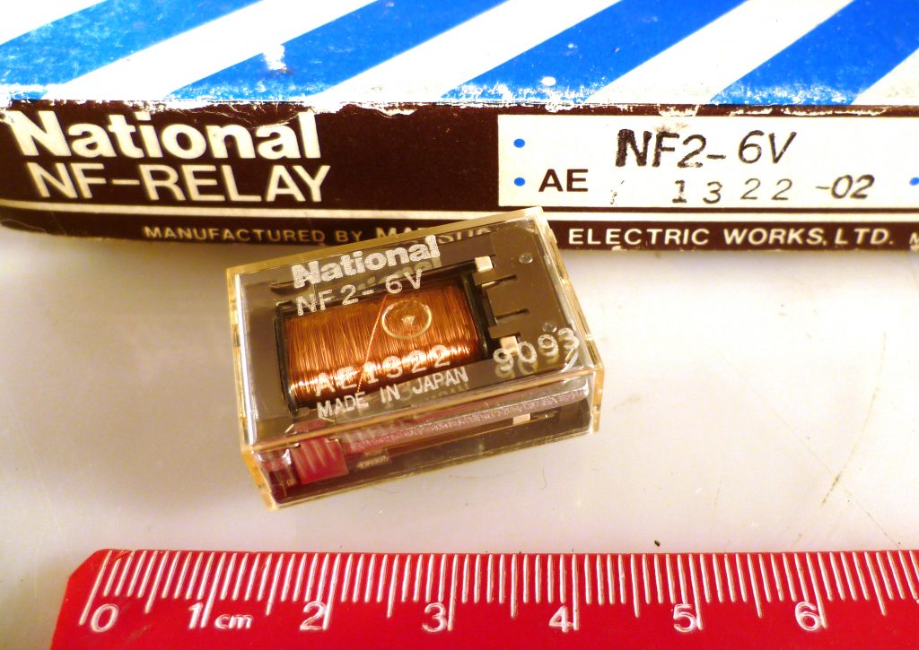 National NF2-6V Relay 6VDC Coil DPCO N/O 10A 250VAC OM0351C | Rich ...
